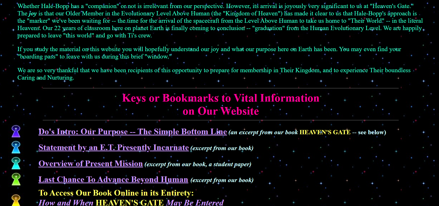 Heaven's Gate: The Cult That Left Earth for the Stars and Never ...